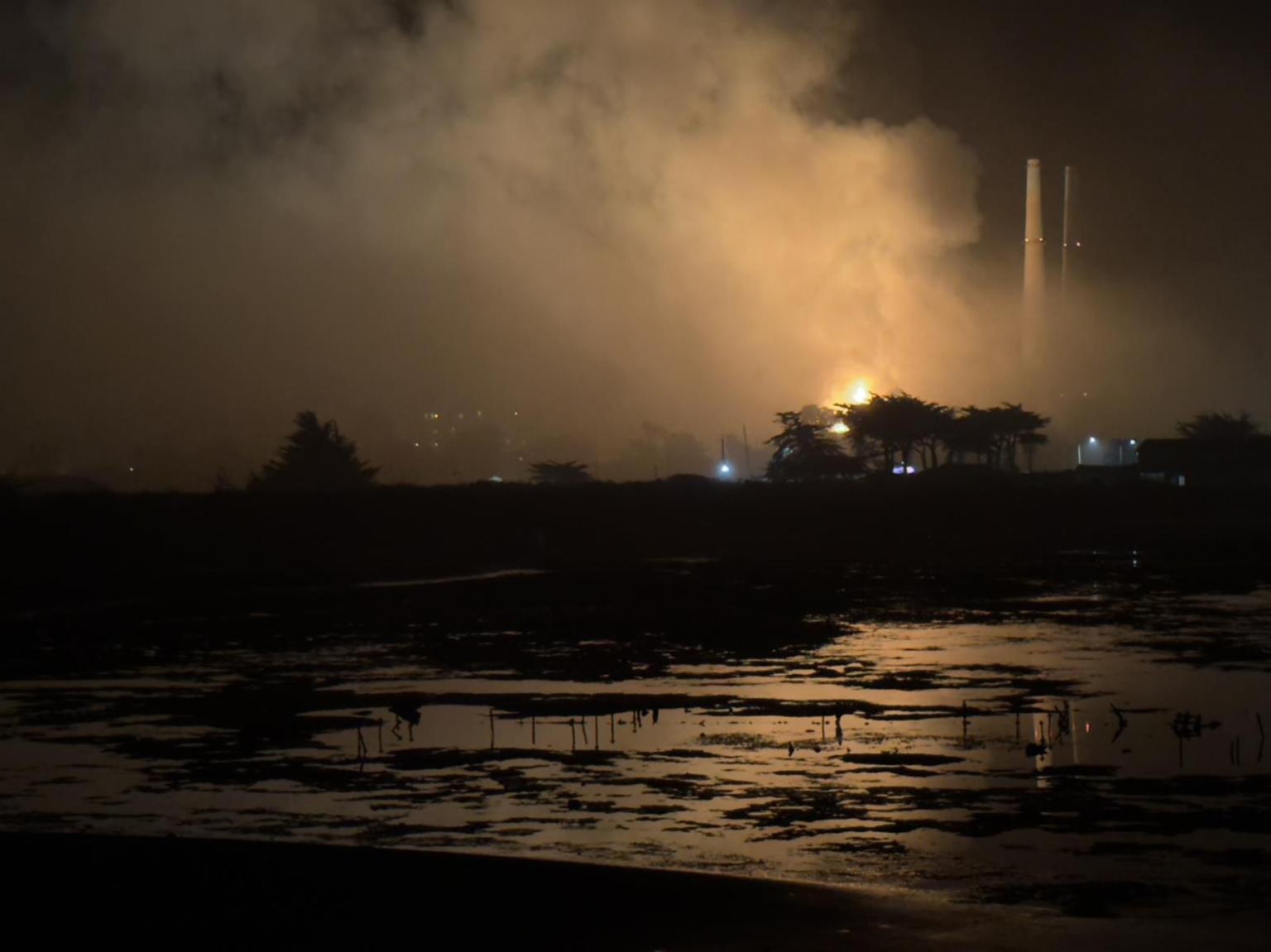 A Battery Fire Deposits Heavy Metals into Elkhorn Slough - Bay Nature